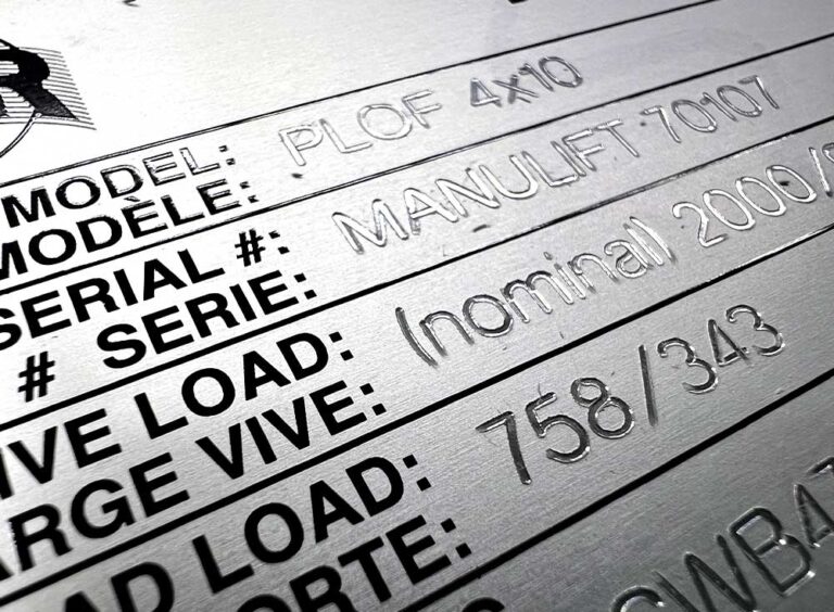 Marquage et gravure sur métal | Idenco