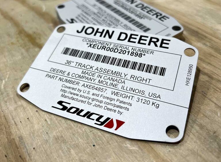 Fournisseur #1 de plaques d’identifications industrielles | Idenco